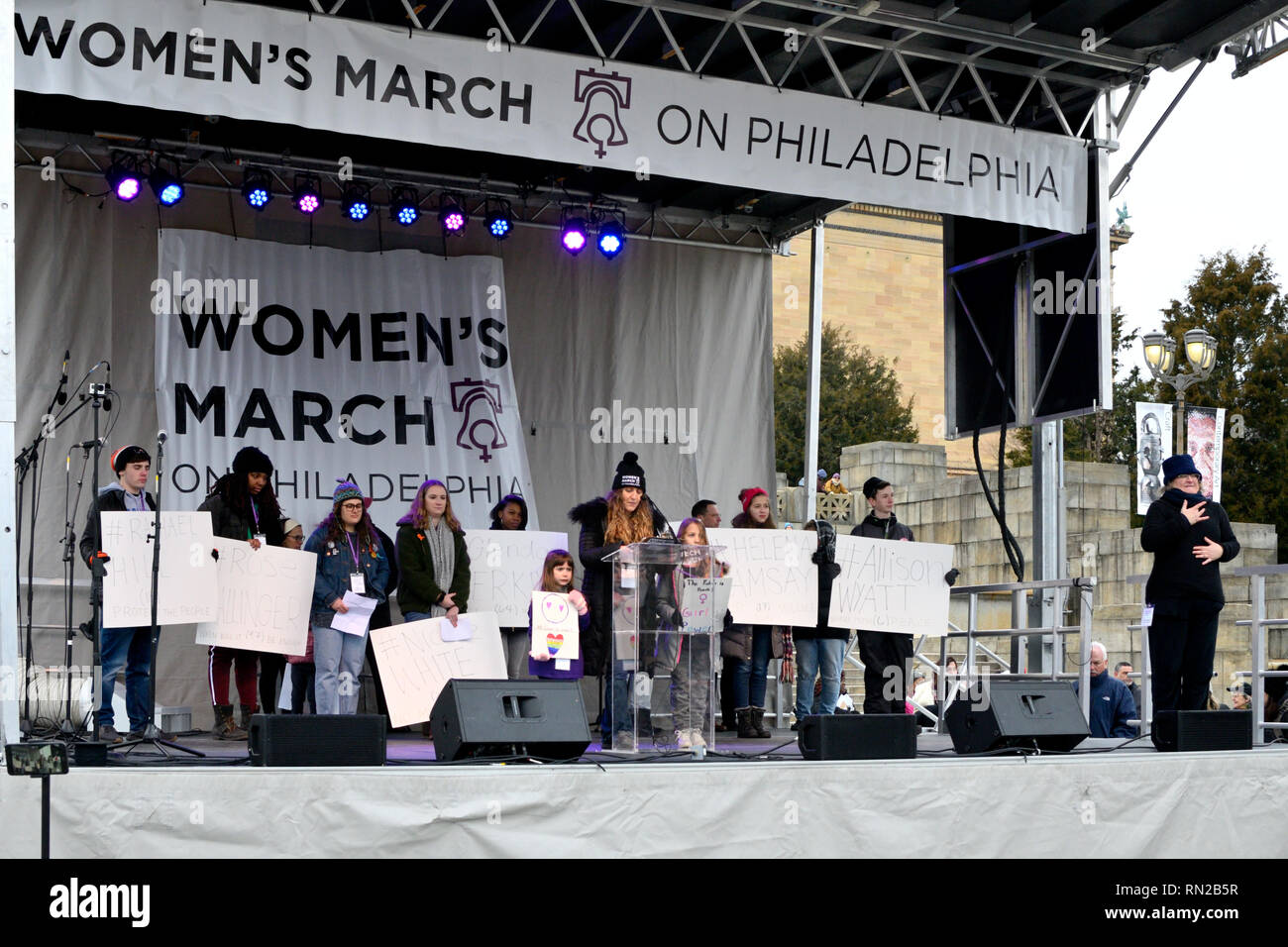 Amy Martin, one of the eventÕs organizer, shares her #metoo experiences ...