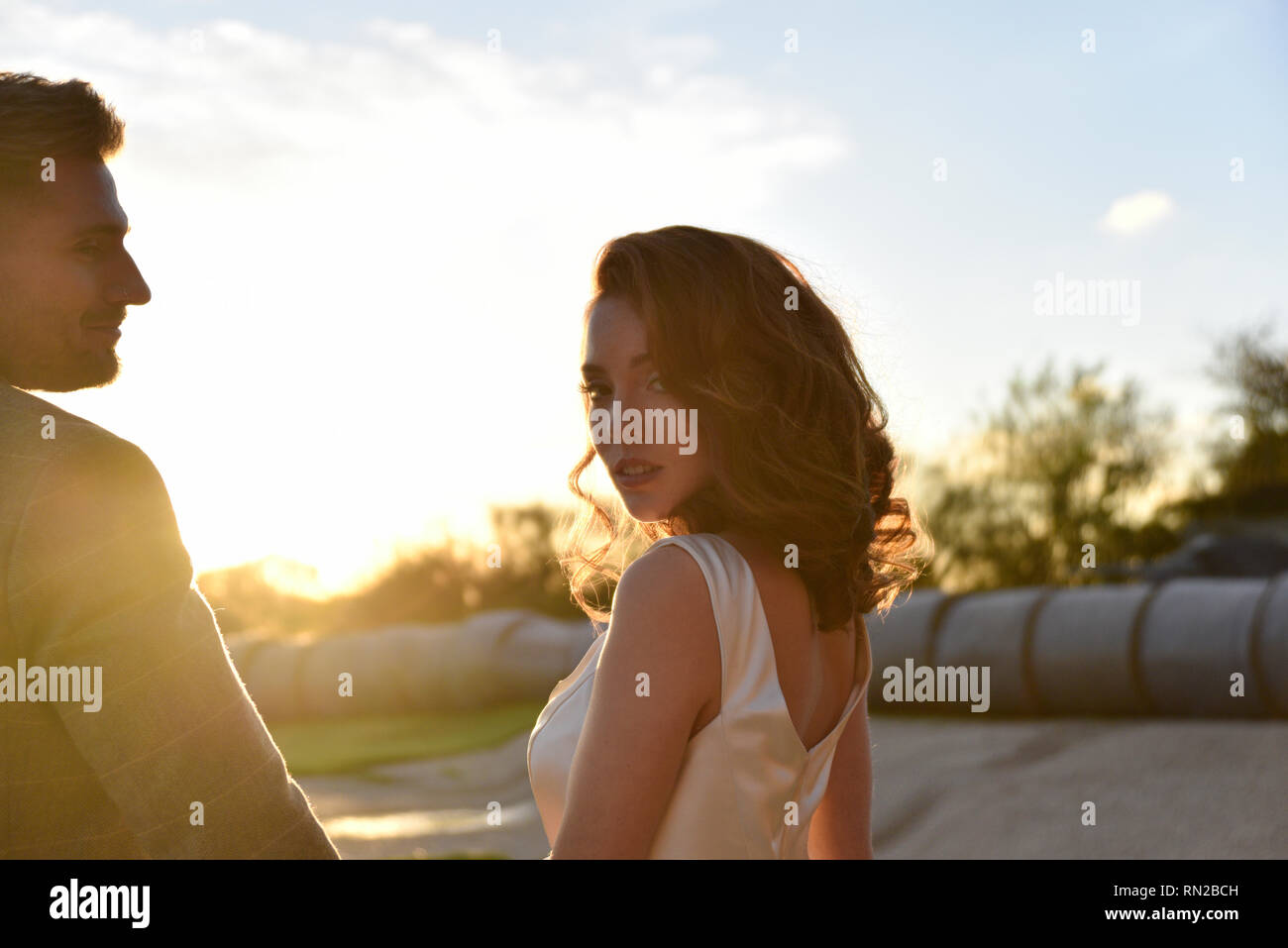 In a suit on a farm for a wedding hi-res stock photography and images ...
