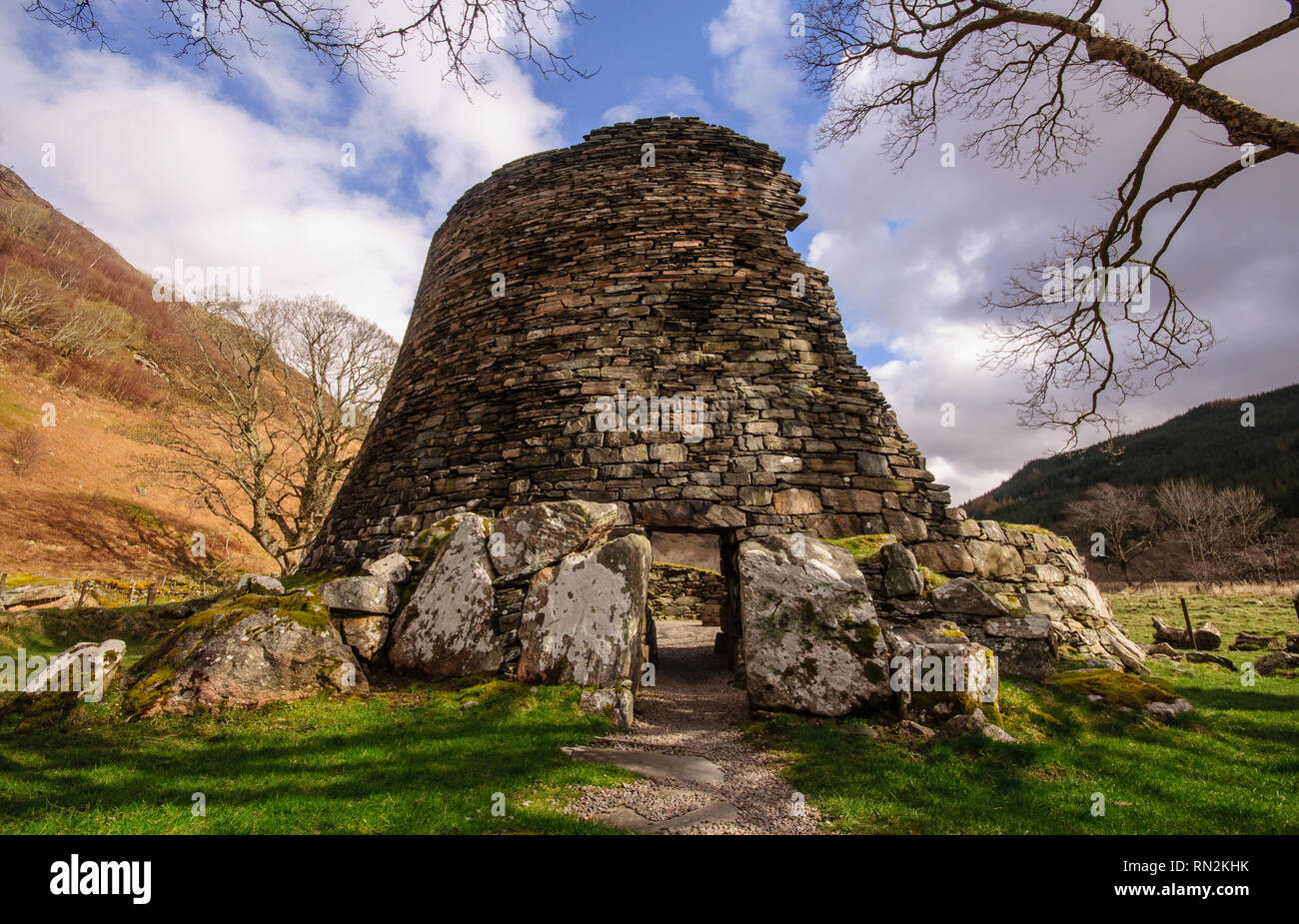 Scottish Highlands Stone Building Stock Photos & Scottish Highlands ...