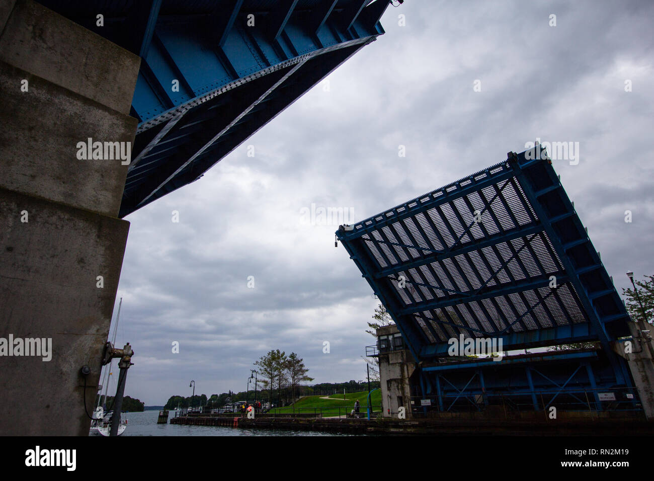 Charlevoix bridge hi-res stock photography and images - Alamy