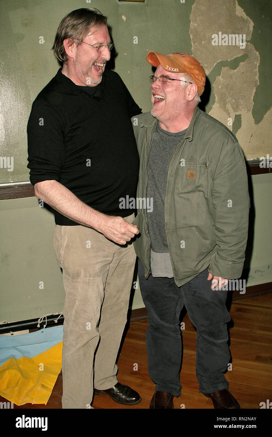 New York, USA. 12 May, 2010. Actors, Mark Wing-Davey, Philip Seymour ...