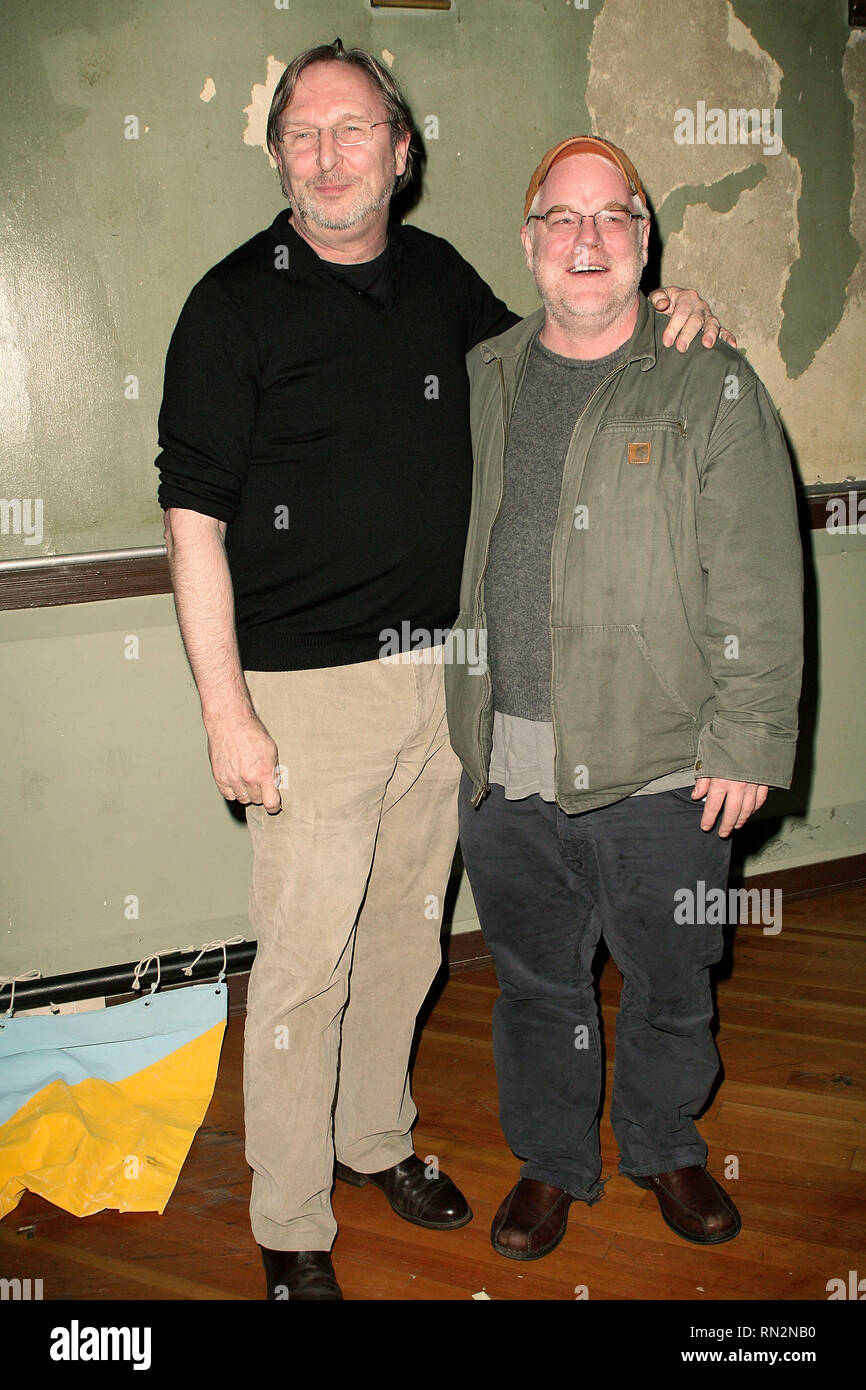 New York, USA. 12 May, 2010. Actors, Mark Wing-Davey, Philip Seymour ...