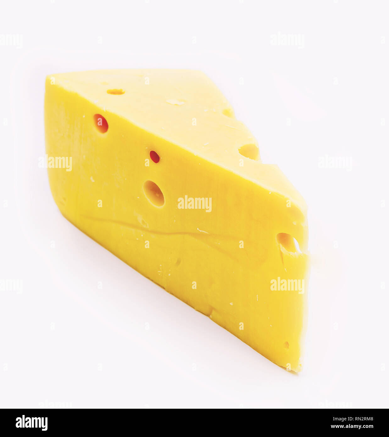 Cheese; isolated on white Stock Photo - Alamy