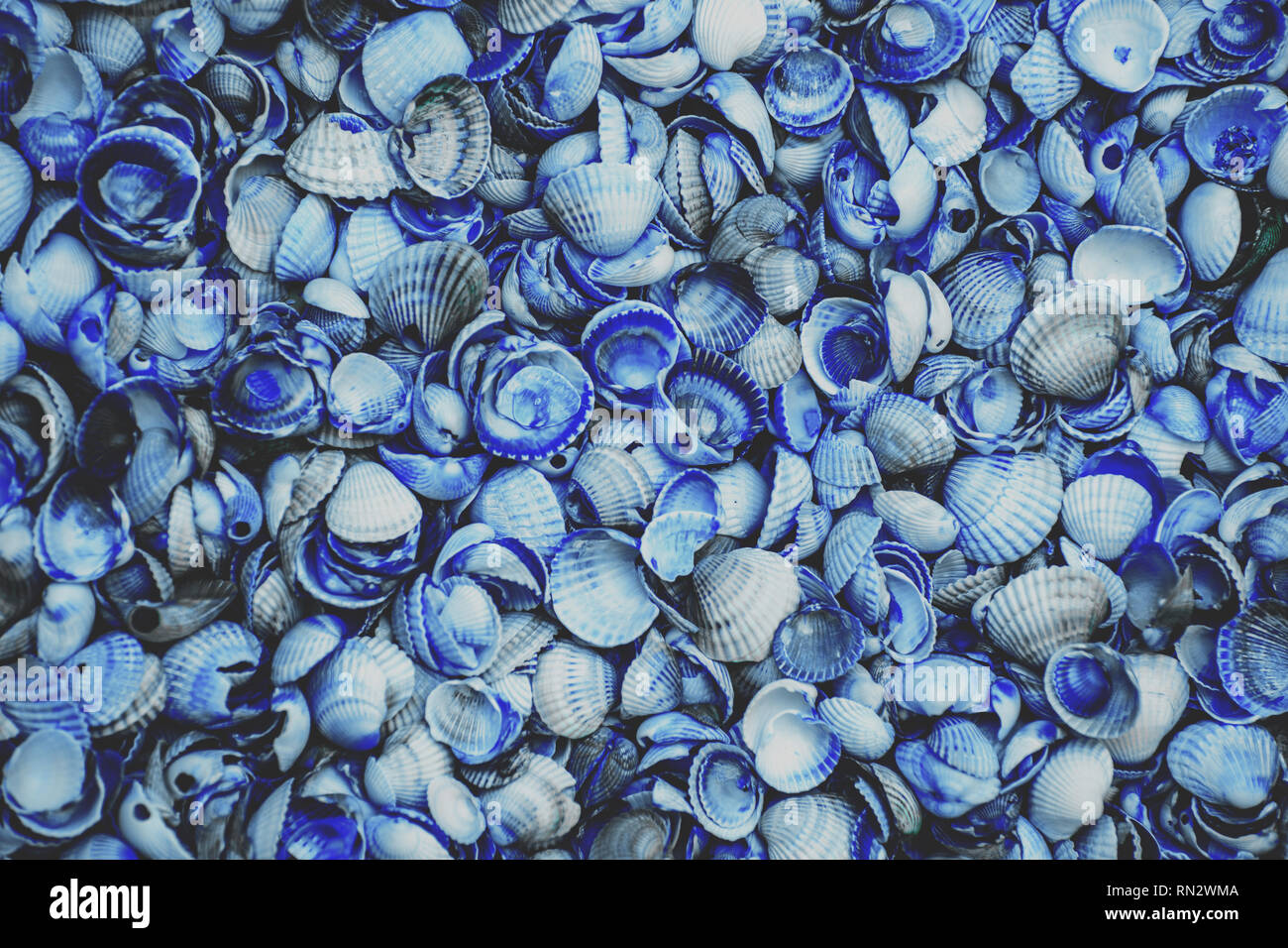Blue pebbles background hi-res stock photography and images - Alamy