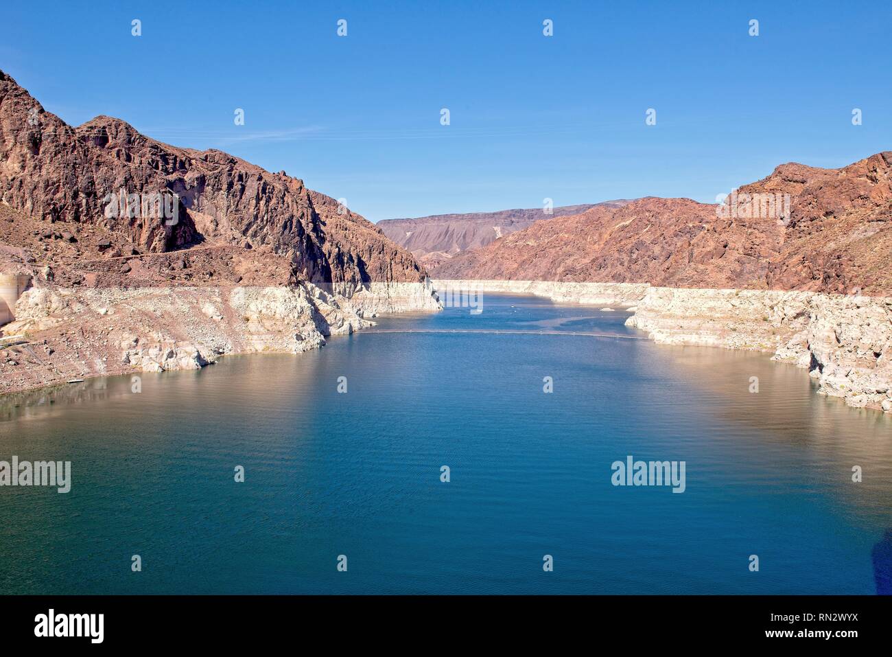 Hoover dam construction concrete hi-res stock photography and images ...