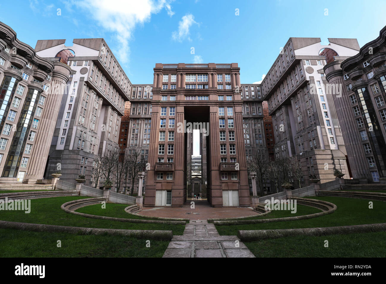 typical building style classical monumental residential building Stock ...