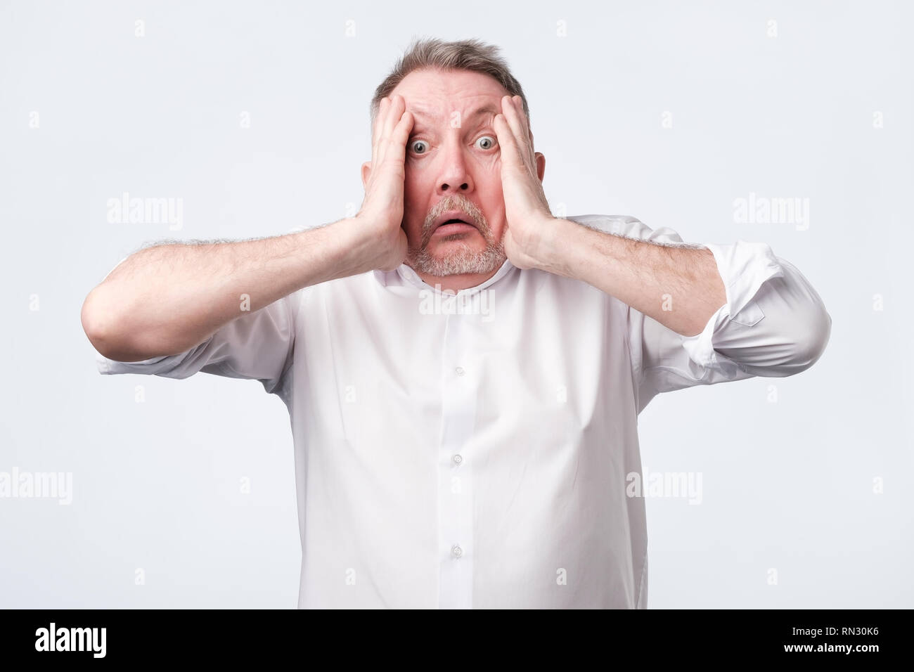 Trembling fear hi-res stock photography and images - Alamy
