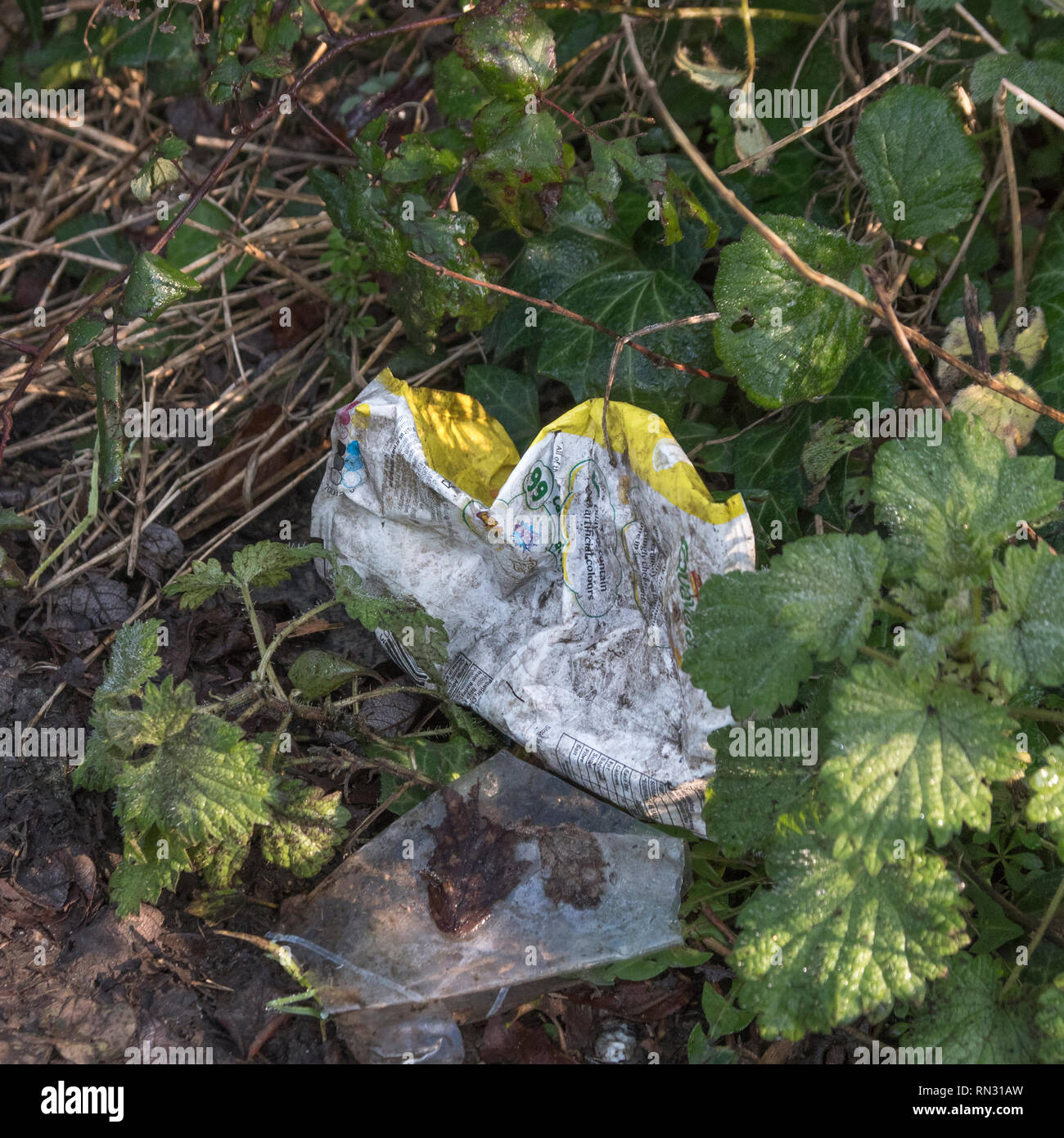 Plastic wrapper pollution hi-res stock photography and images - Alamy