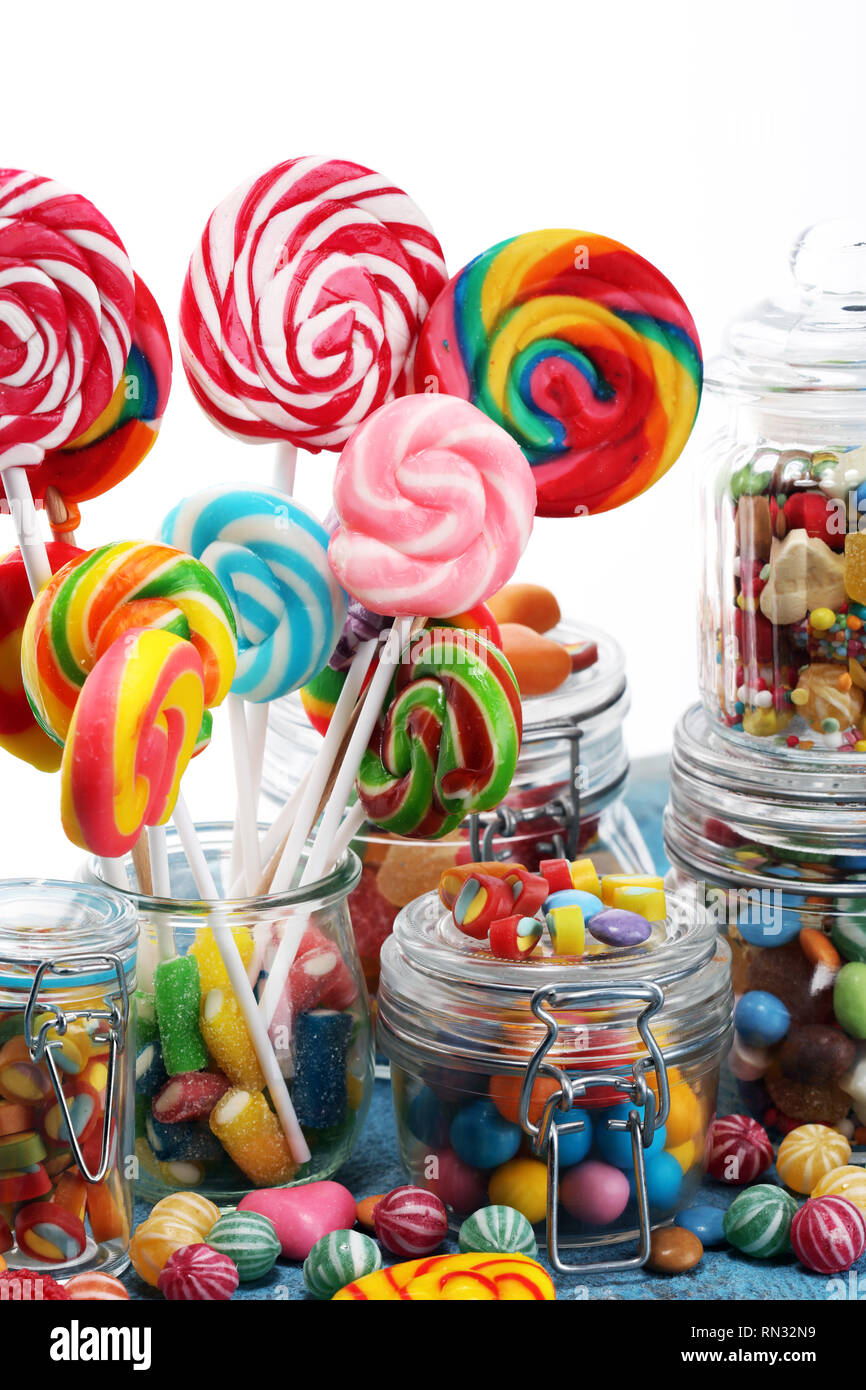 How many sweets in the jar hi-res stock photography and images - Alamy