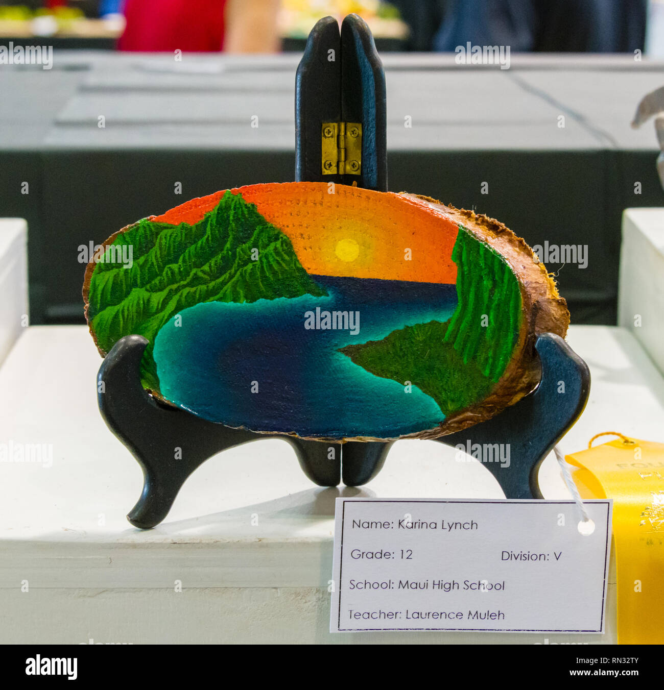 Maui Fair - Hawaiian Seascape Stock Photo - Alamy