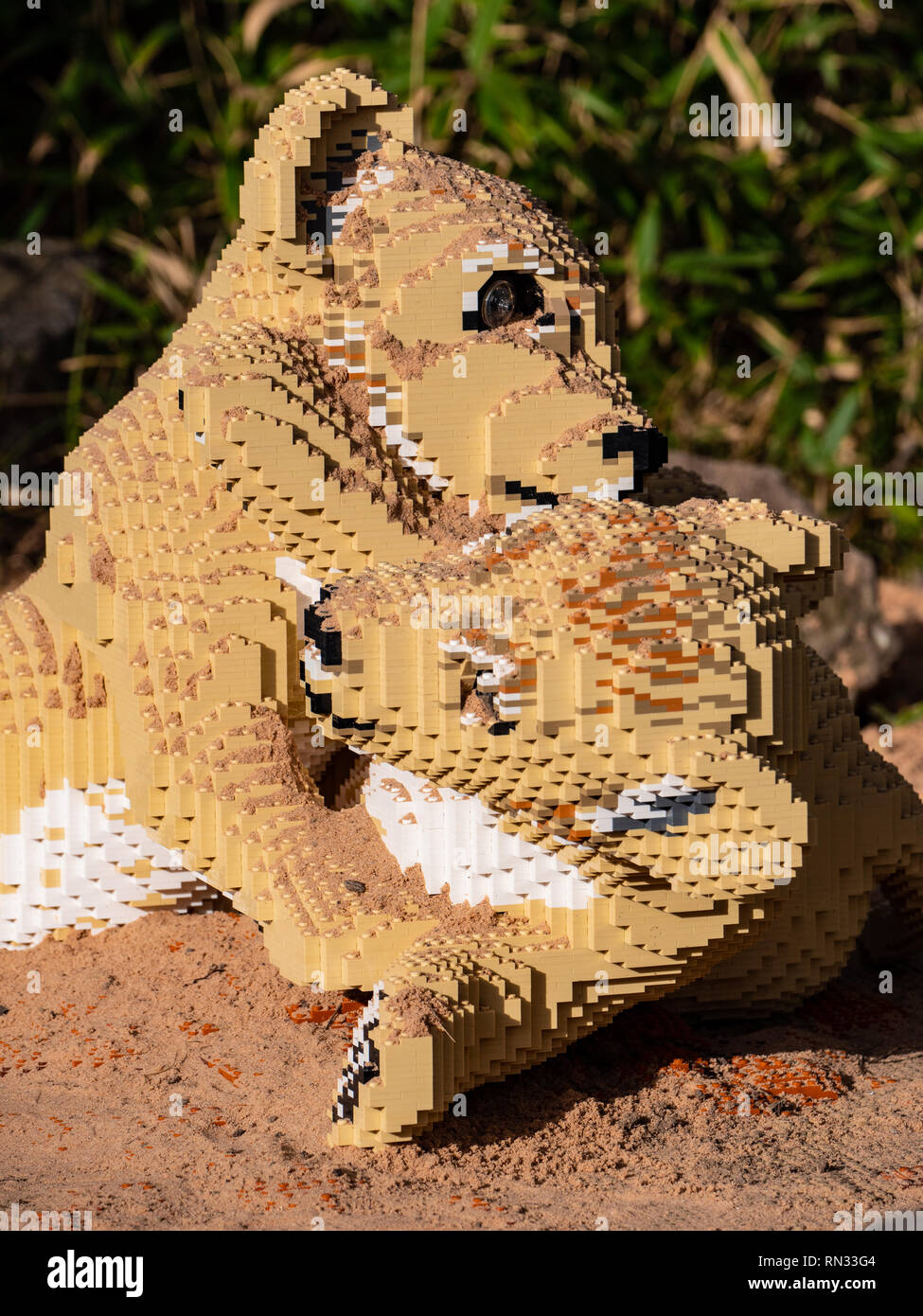 Lego brick lion hi-res stock photography and images - Alamy