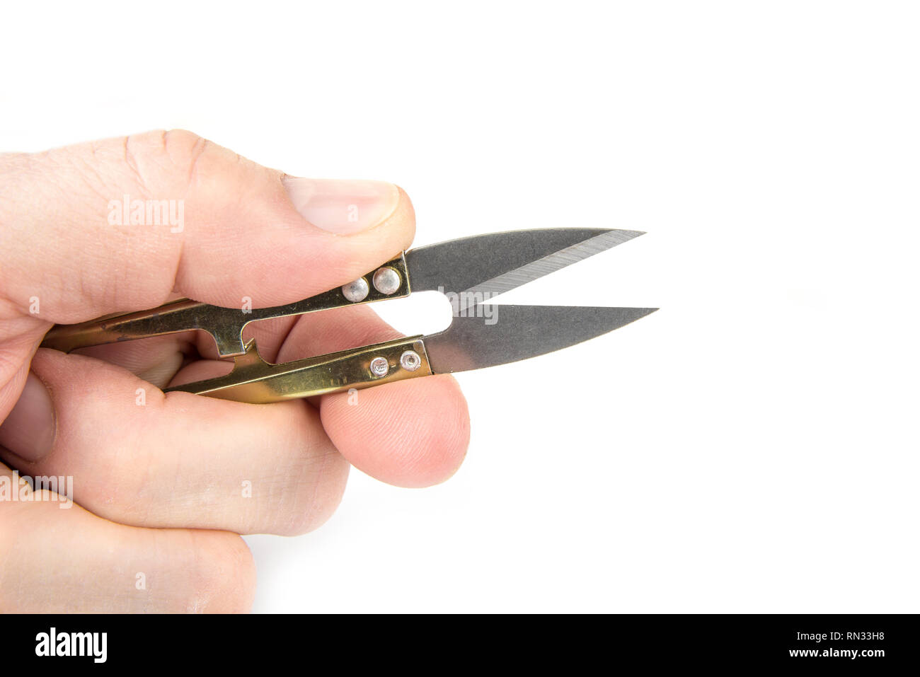 Thread cutter hi-res stock photography and images - Alamy