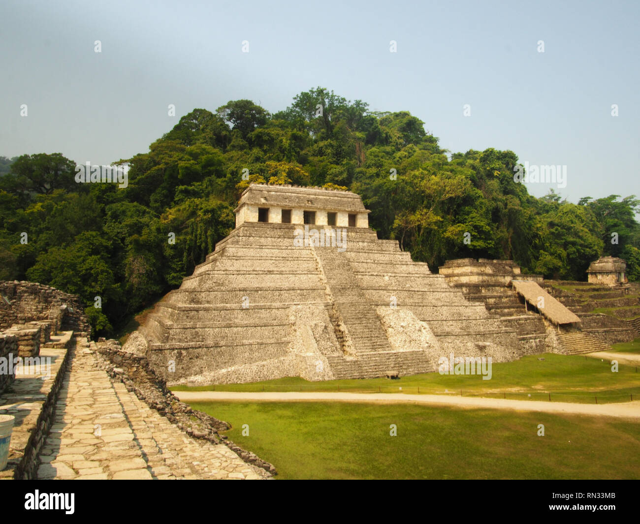 Ruins of Palenque, Yucatán, Mexico Stock Photo - Alamy