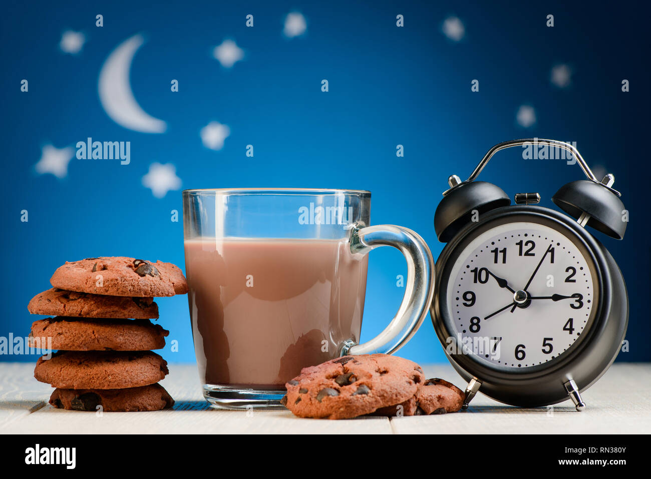 Cocoa drink night hi-res stock photography and images - Alamy