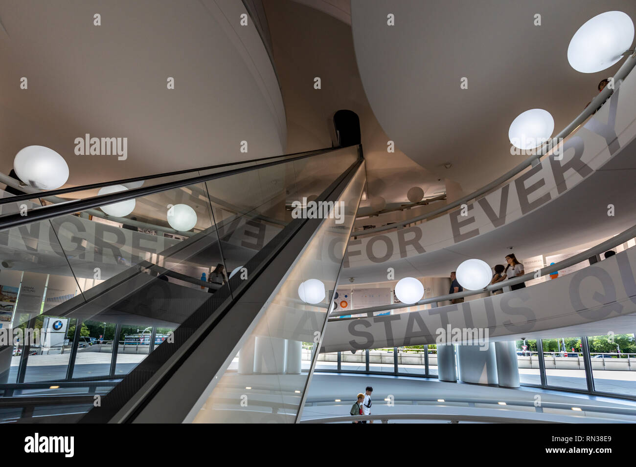 BMW Welt building & BMW headquarters, Munich. BMW Welt is a big ...