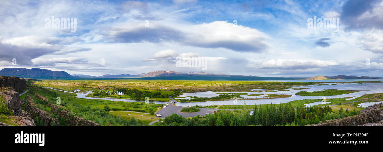Icelandic rift valley hi-res stock photography and images - Alamy