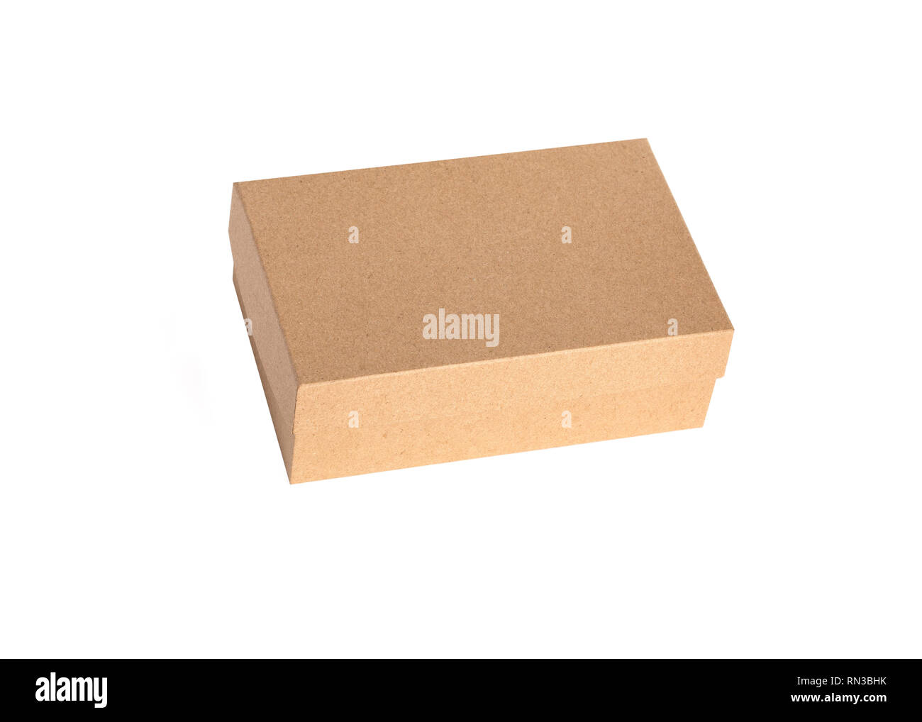 Carton box on white background Stock Photo - Alamy