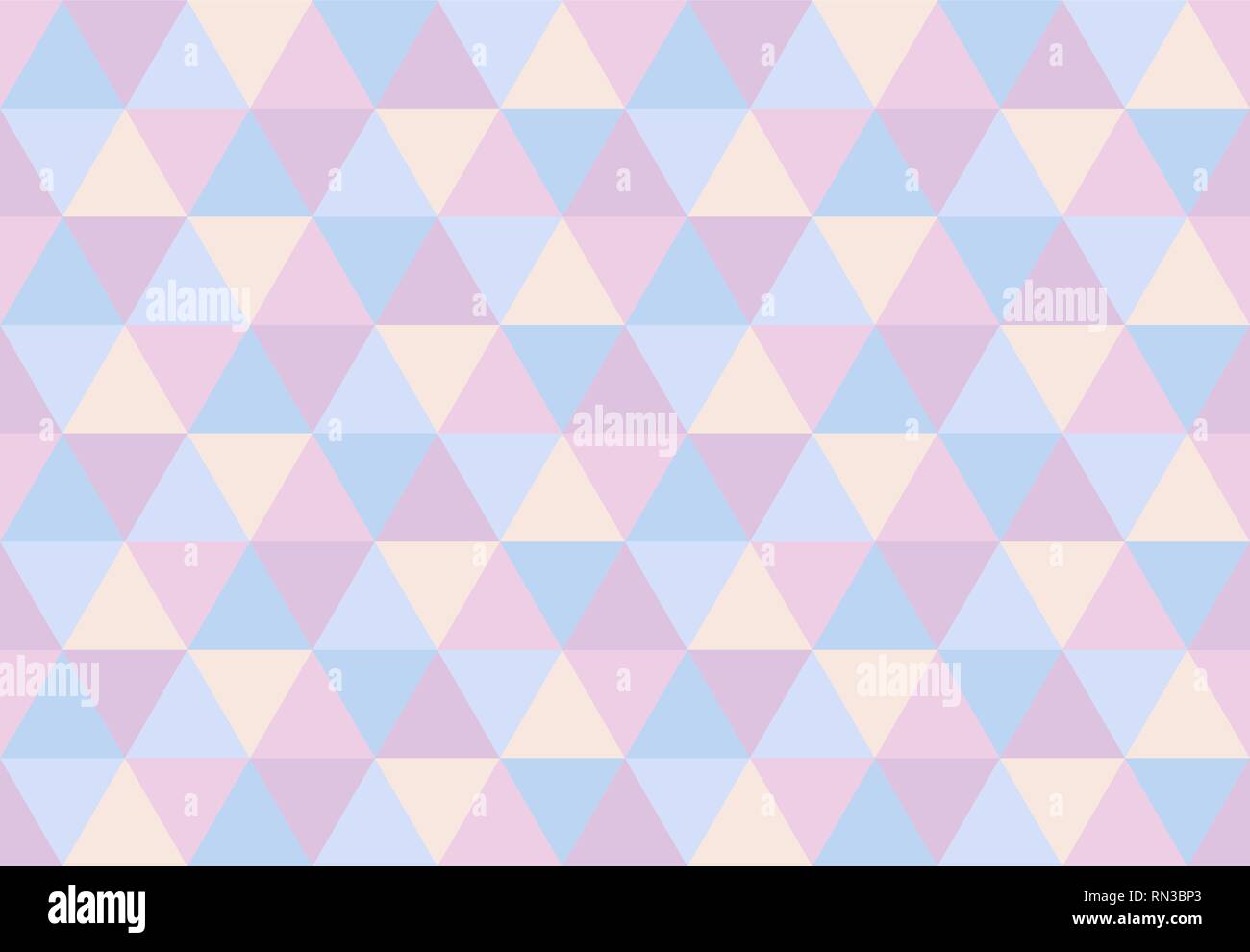 Triangular seamless pattern.Low poly geometric background. Pastel ...