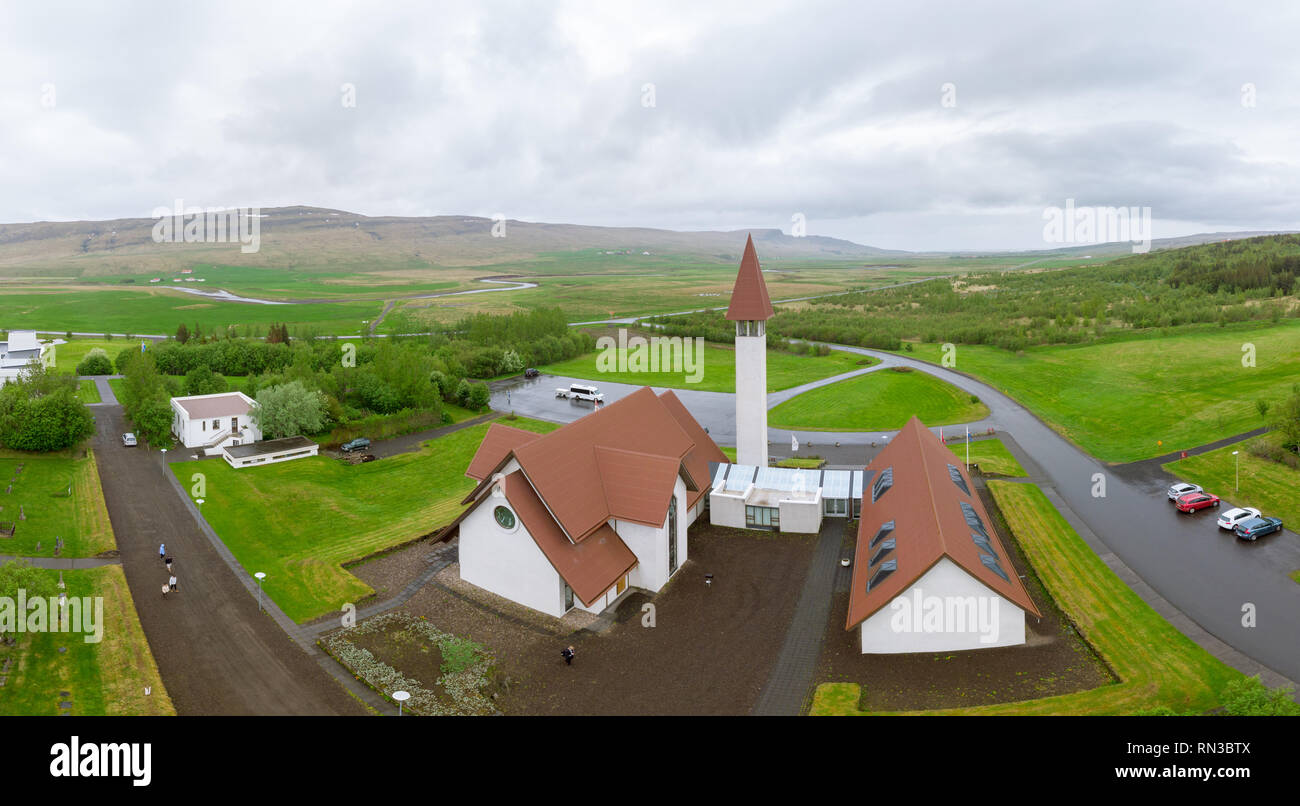 Reykholt valley iceland hi-res stock photography and images - Alamy