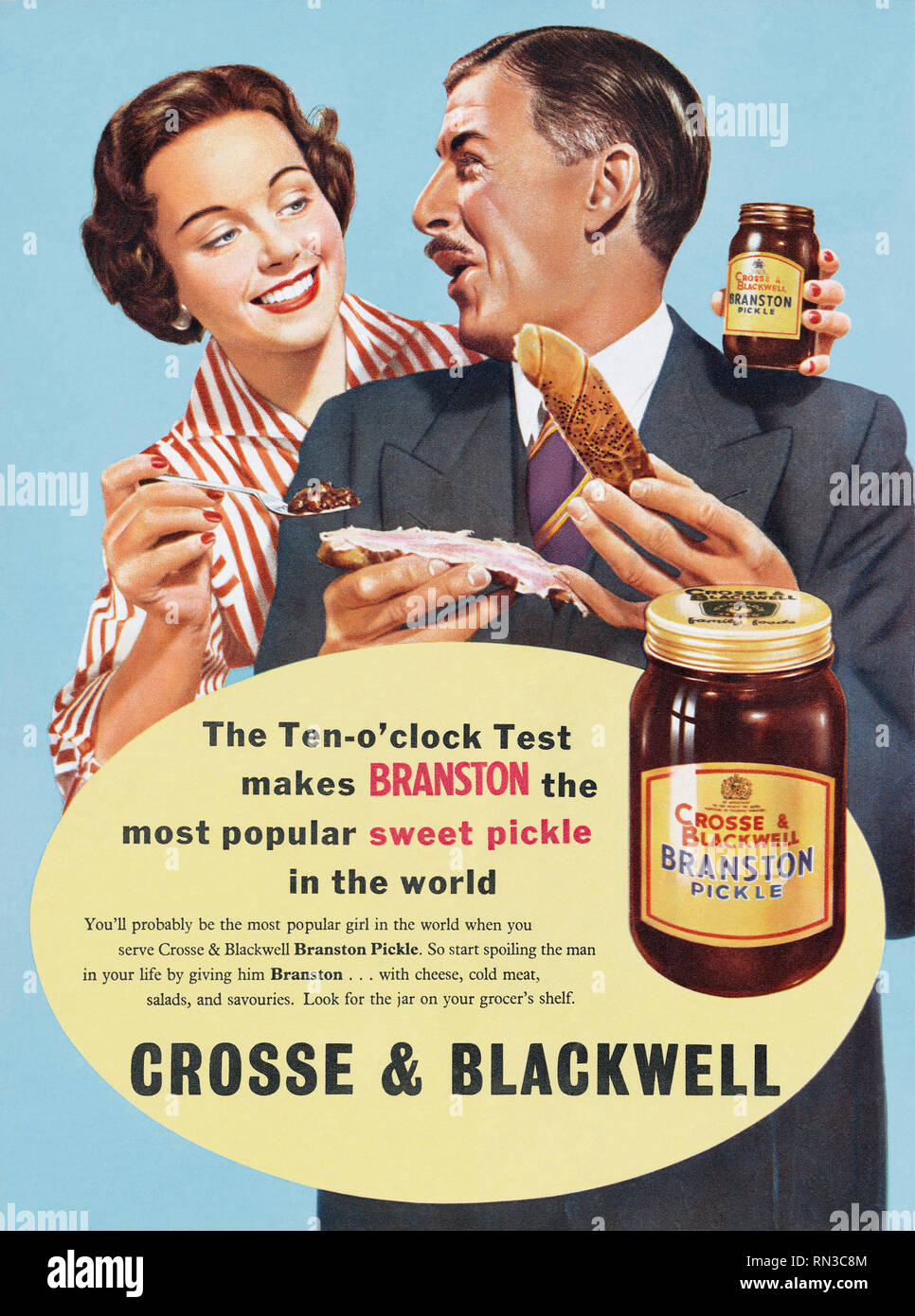 Branston pickle advert hi-res stock photography and images - Alamy