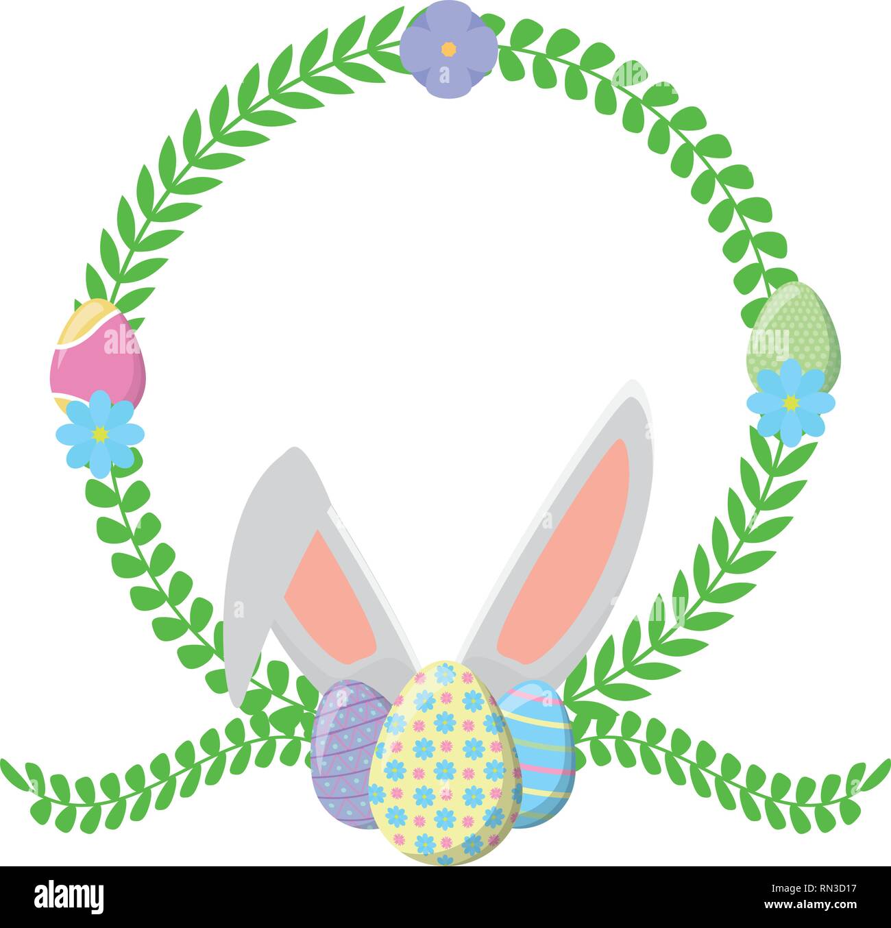 Rabbit ears plant Stock Vector Images - Alamy