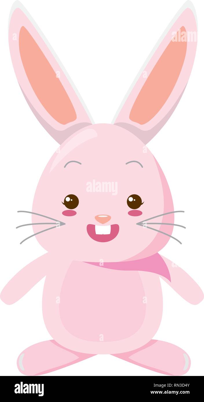 cute rabbit cartoon Stock Vector Image & Art - Alamy