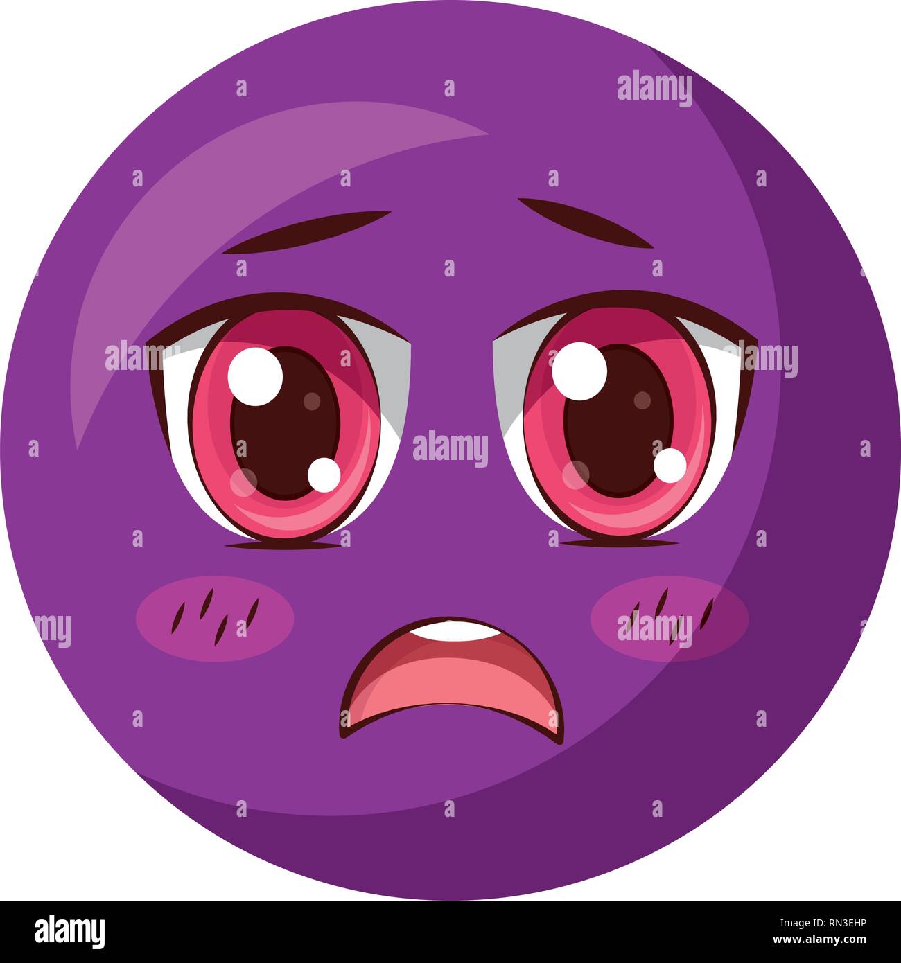 smiling emoticon facial expression Stock Vector Image & Art - Alamy