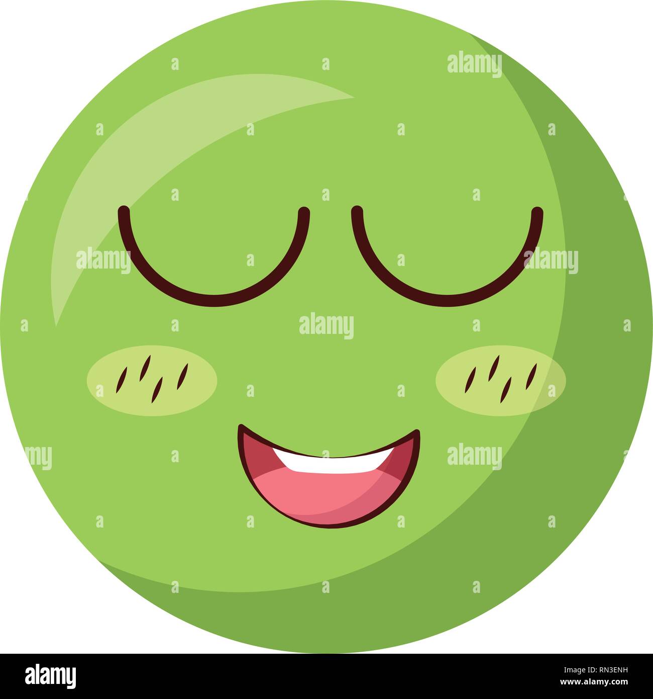 smiling emoticon facial expression Stock Vector Image & Art - Alamy