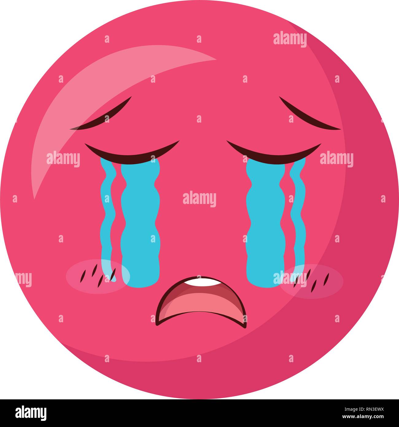 smiling emoticon facial expression Stock Vector Image & Art - Alamy