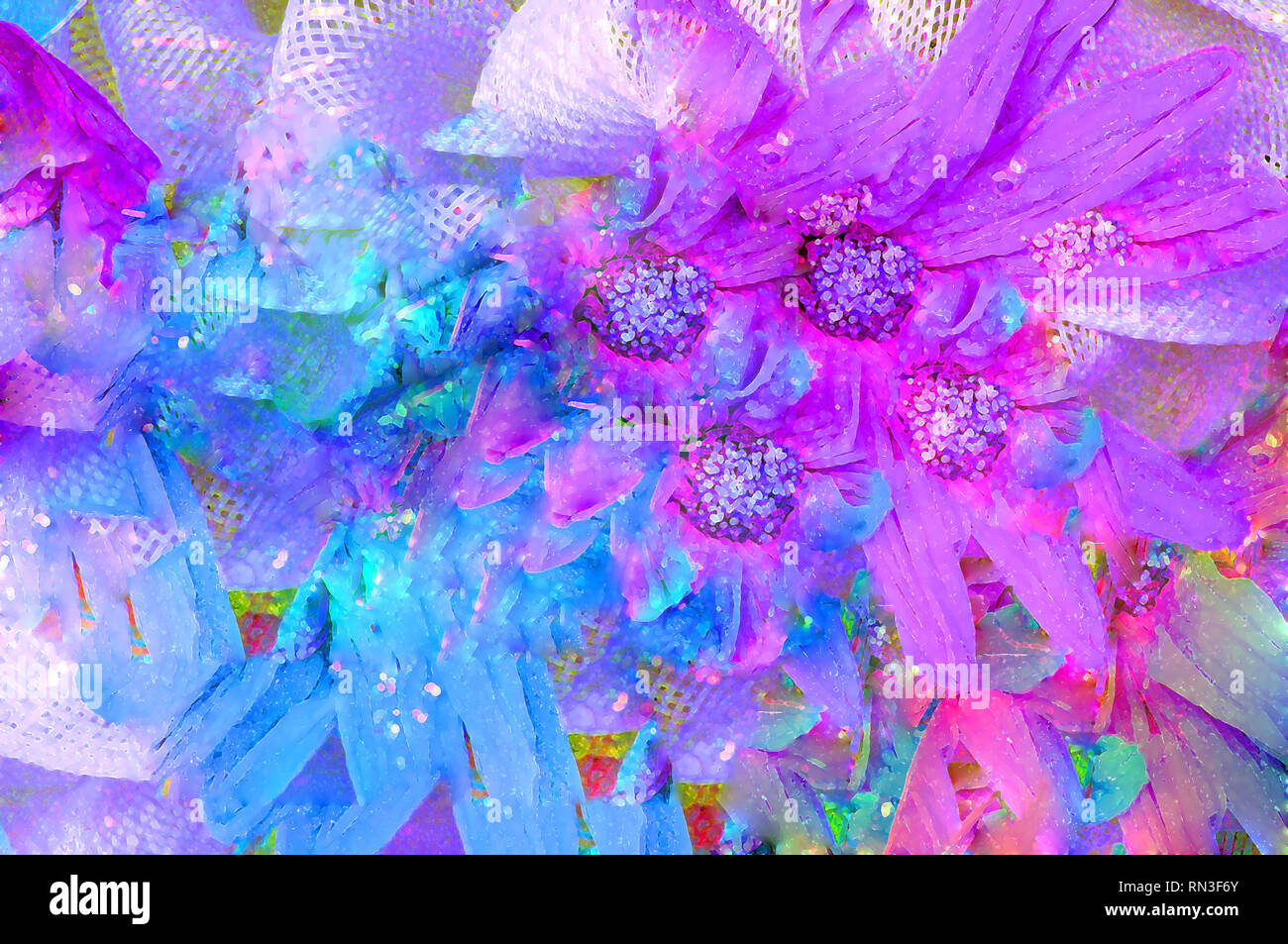 Spring Color Chart Illustration Stock Photo - Alamy