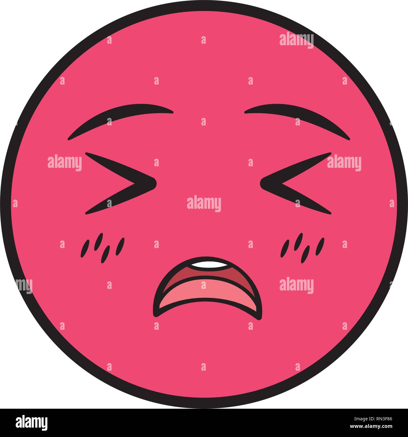 smiling emoticon facial expression Stock Vector Image & Art - Alamy