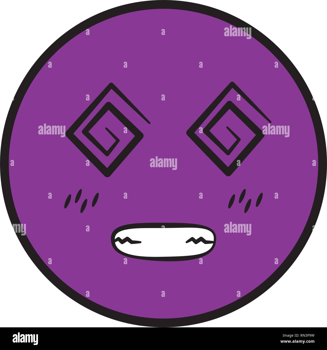 smiling emoticon facial expression Stock Vector Image & Art - Alamy