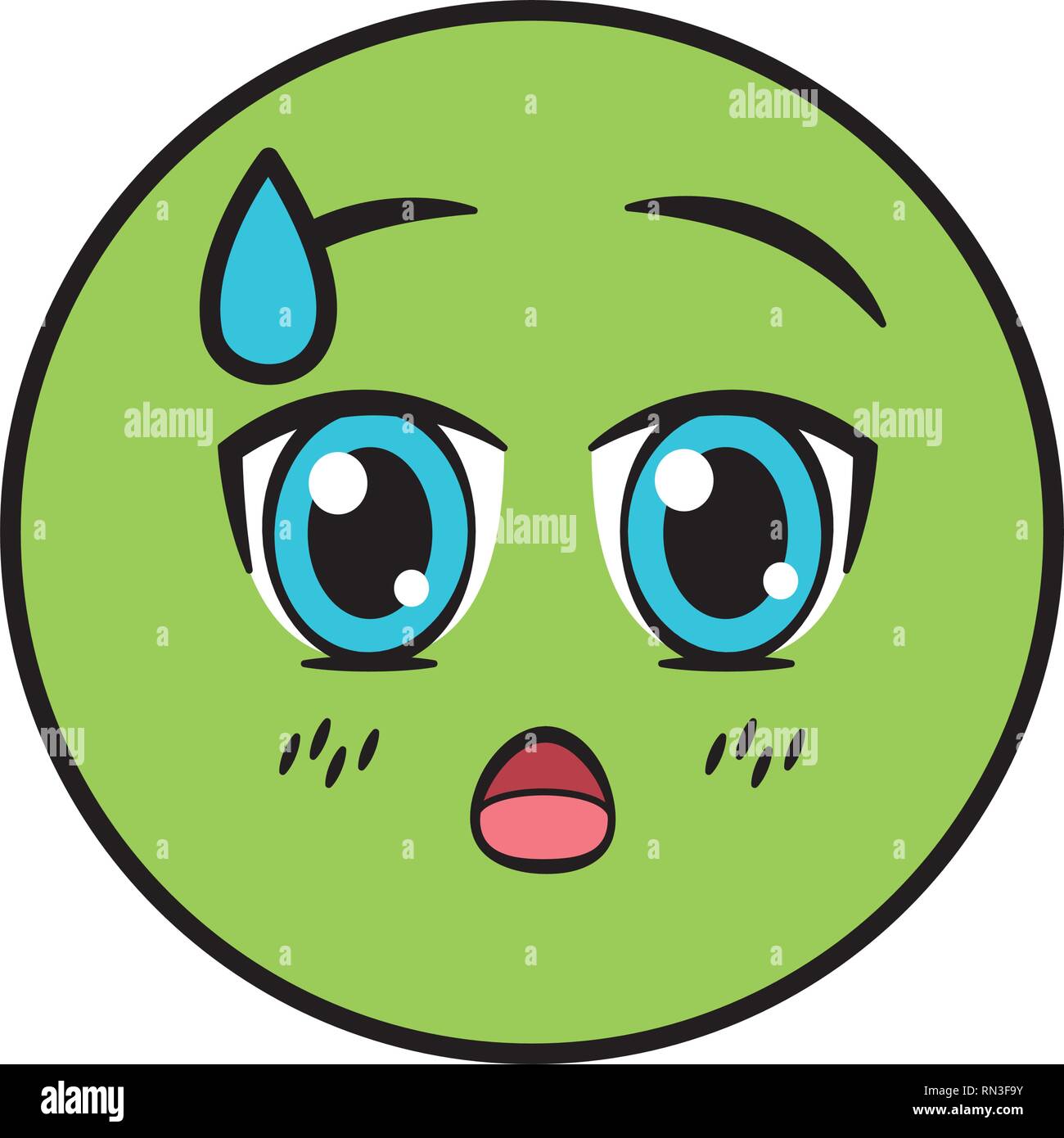 smiling emoticon facial expression Stock Vector Image & Art - Alamy