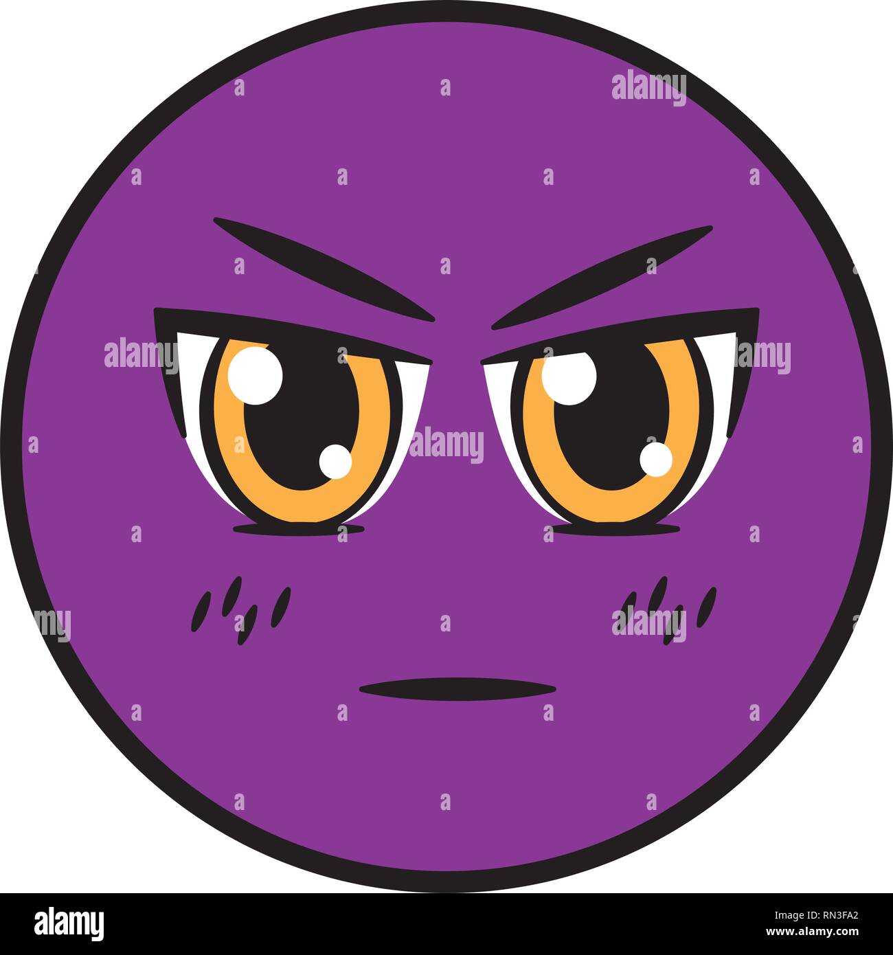 smiling emoticon facial expression Stock Vector Image & Art - Alamy