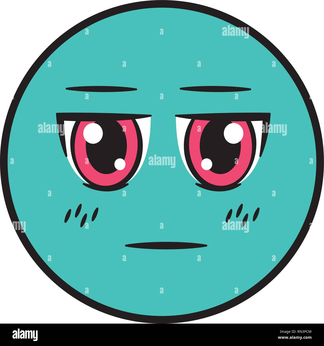 smiling emoticon facial expression Stock Vector Image & Art - Alamy
