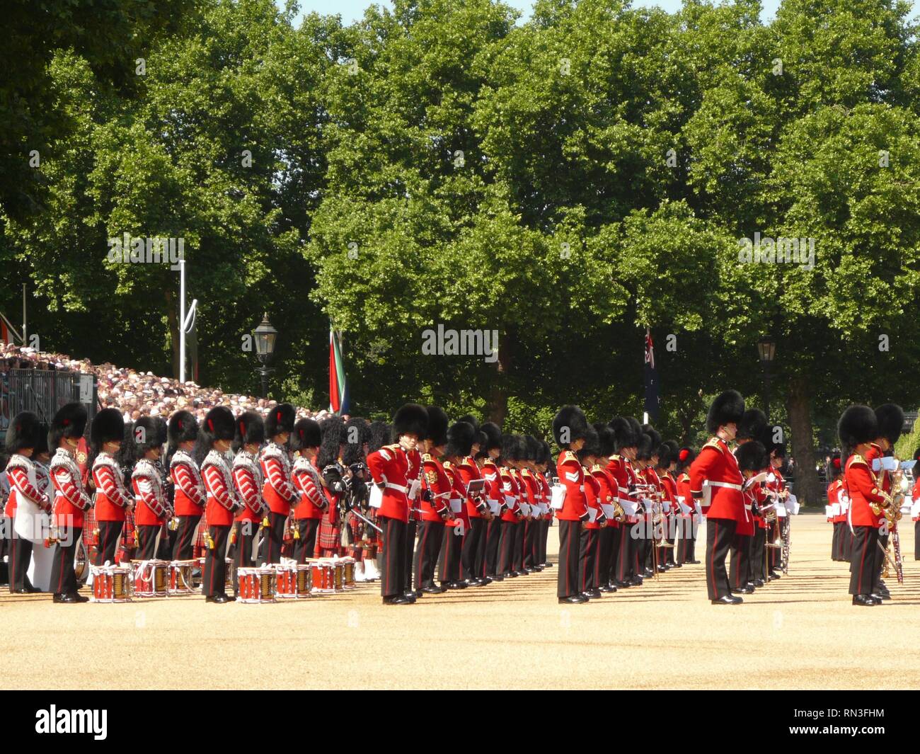 Trooping the Colour, House Guards Parade, London June 2017 Stock Photo ...