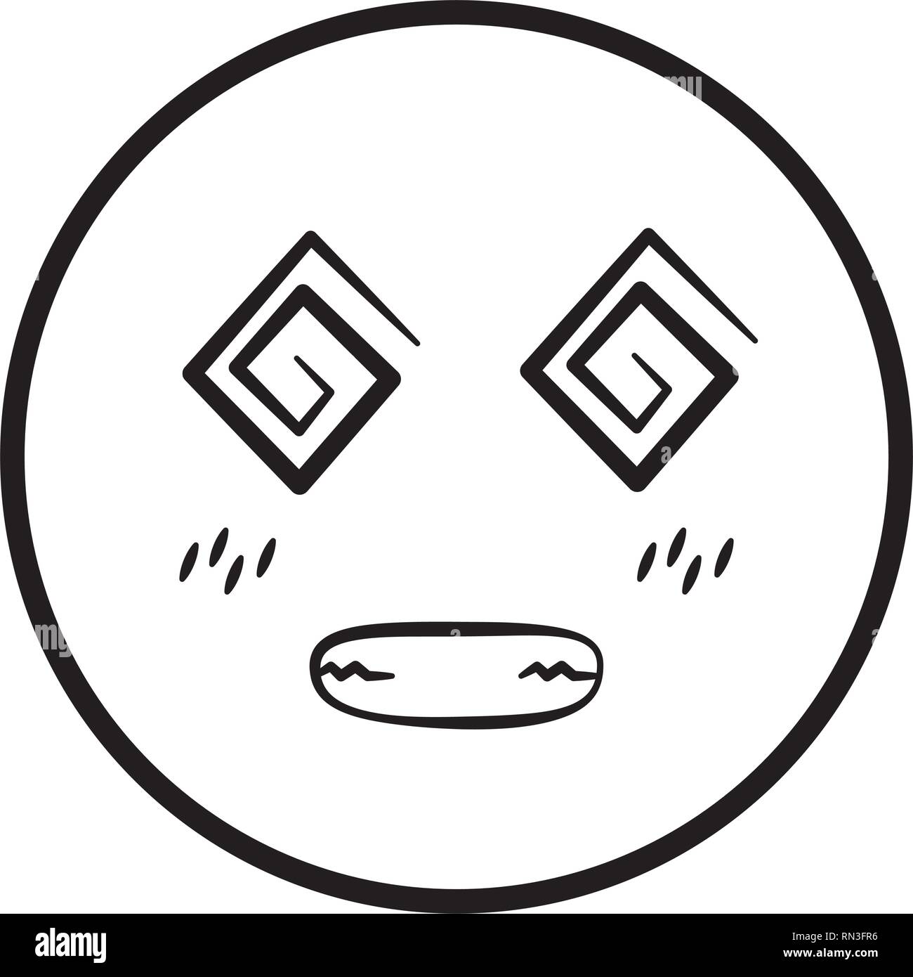 smiling emoticon facial expression Stock Vector Image & Art - Alamy