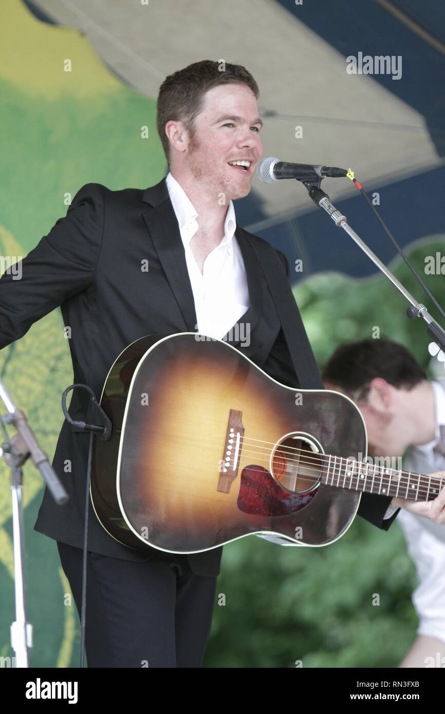 Singer, songwriter and guitarist Josh Ritter is shown performing on ...