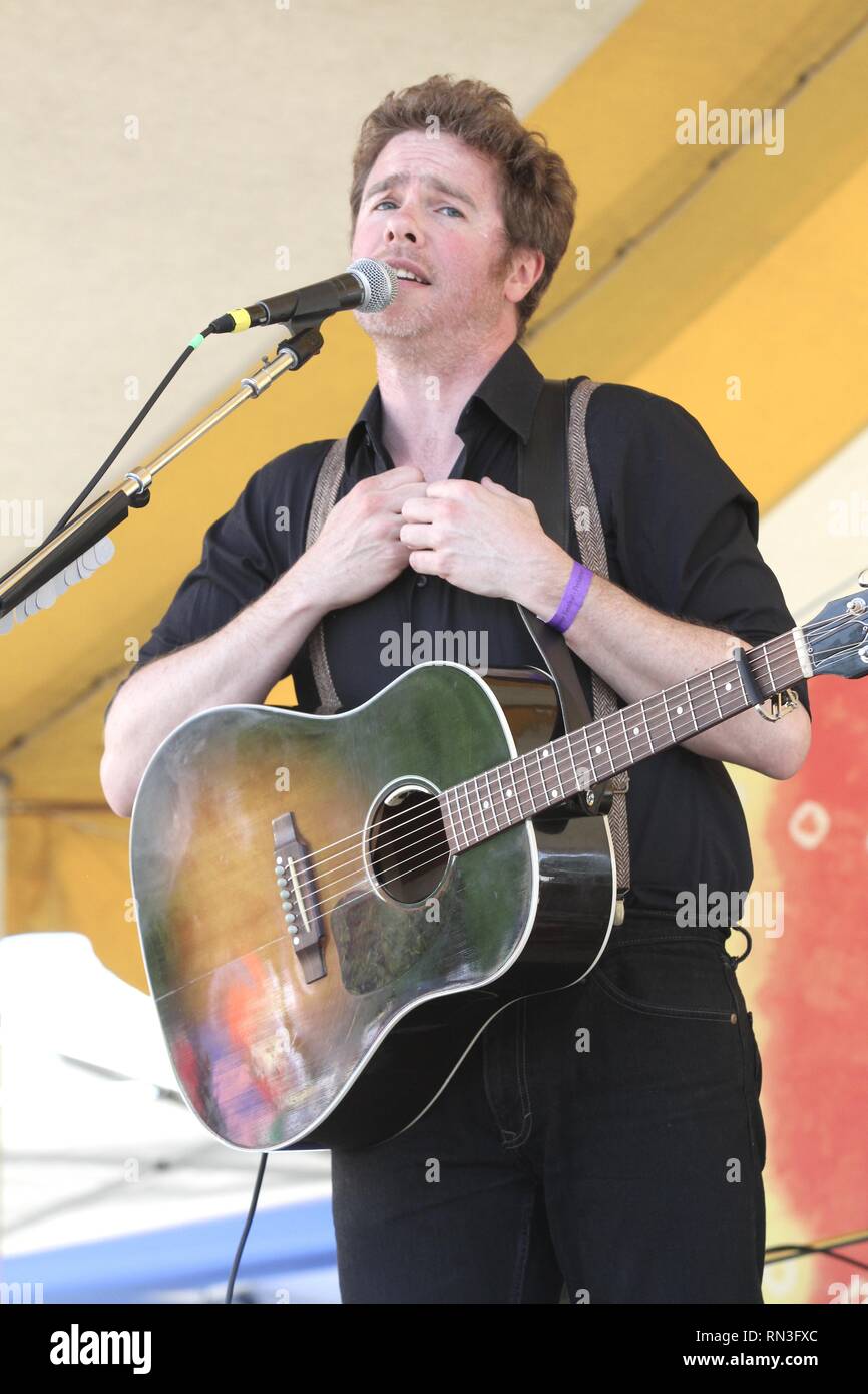 Singer, songwriter and guitarist Josh Ritter is shown performing on ...
