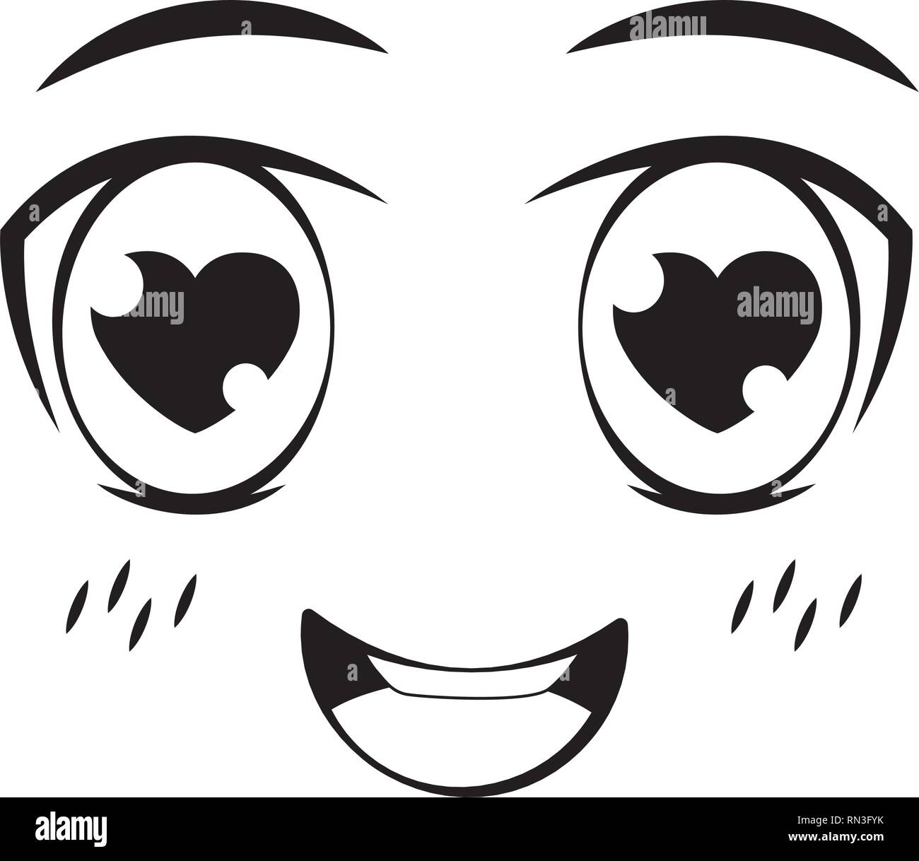face expression cartoon Stock Vector Image & Art - Alamy