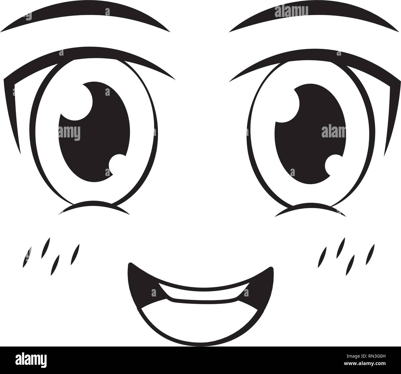 face expression cartoon Stock Vector Image & Art - Alamy
