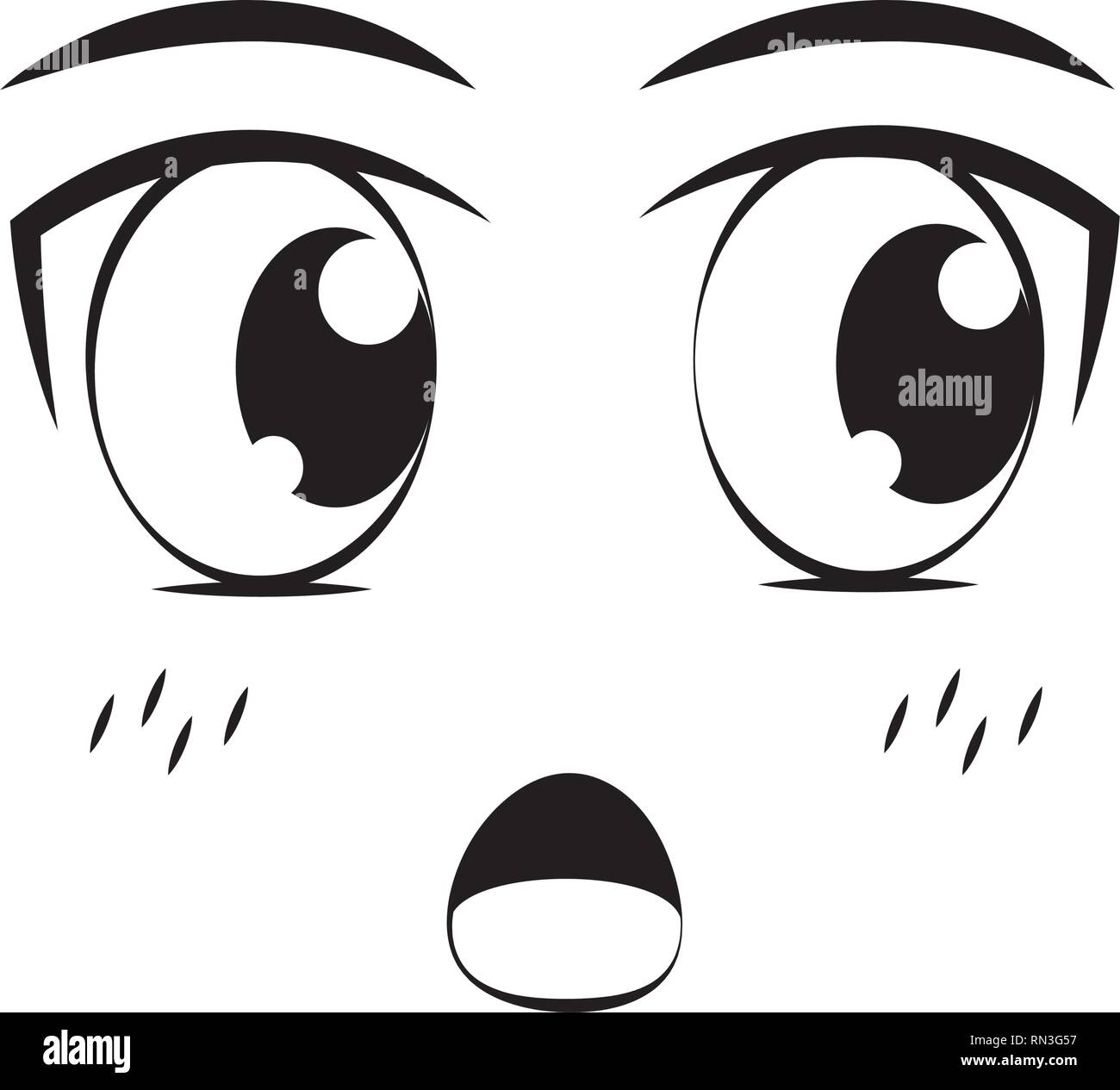 face expression cartoon Stock Vector Image & Art - Alamy