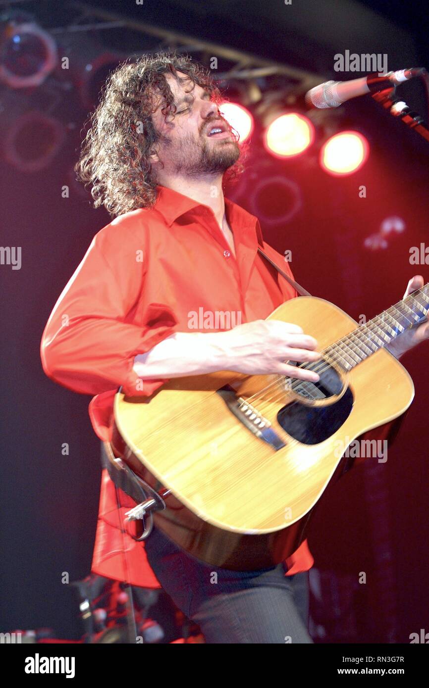 Singer, songwriter and guitarist Michael Glabicki of the band Rusted ...