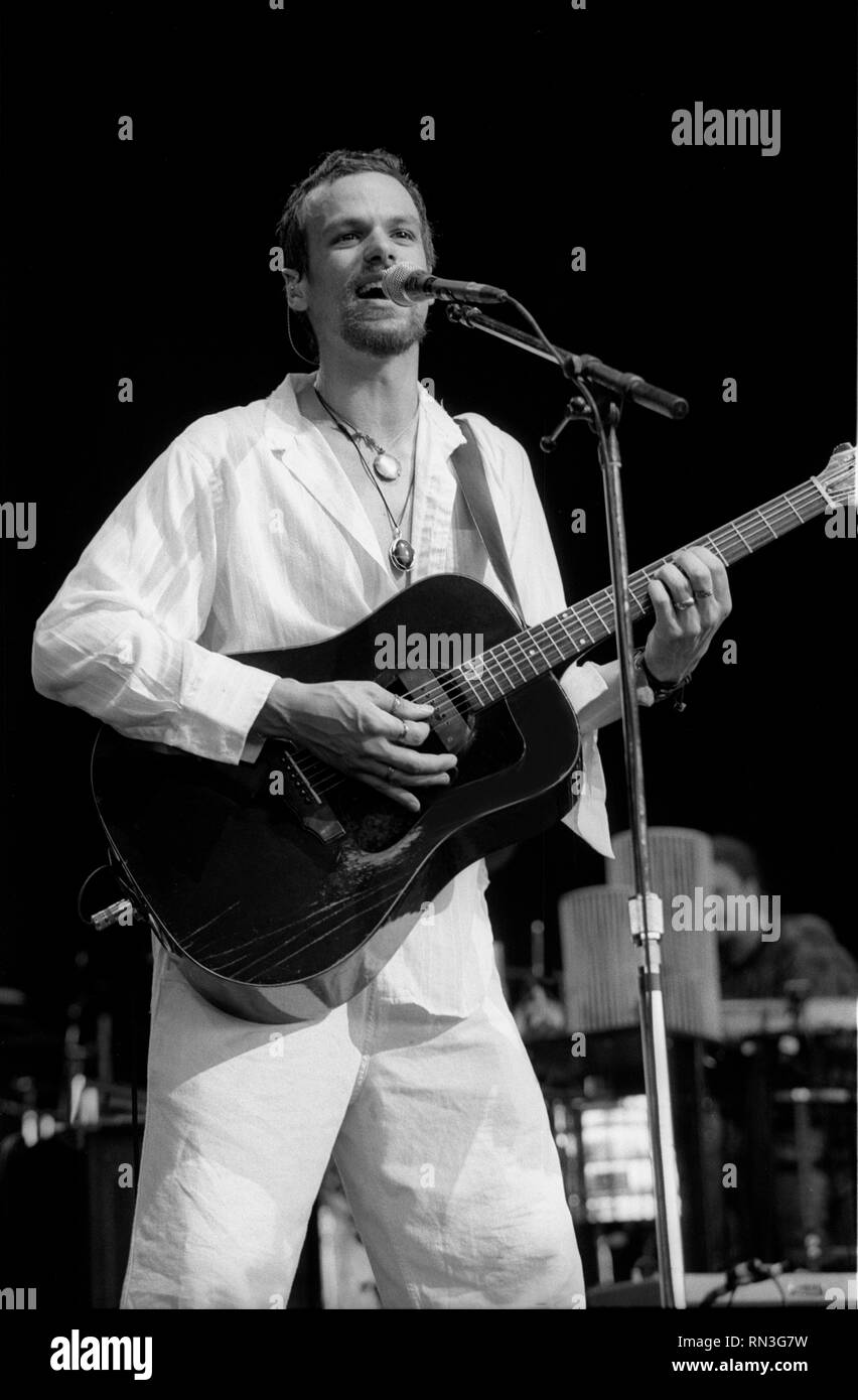 Singer, songwriter and guitarist Michael Glabicki of the band Rusted ...