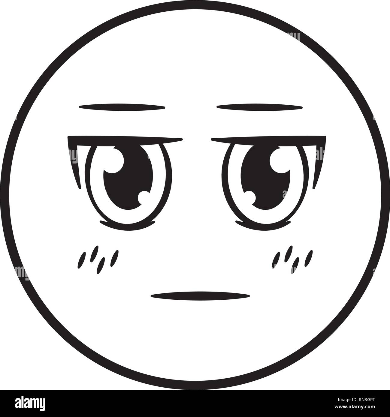 smiling emoticon facial expression Stock Vector Image & Art - Alamy