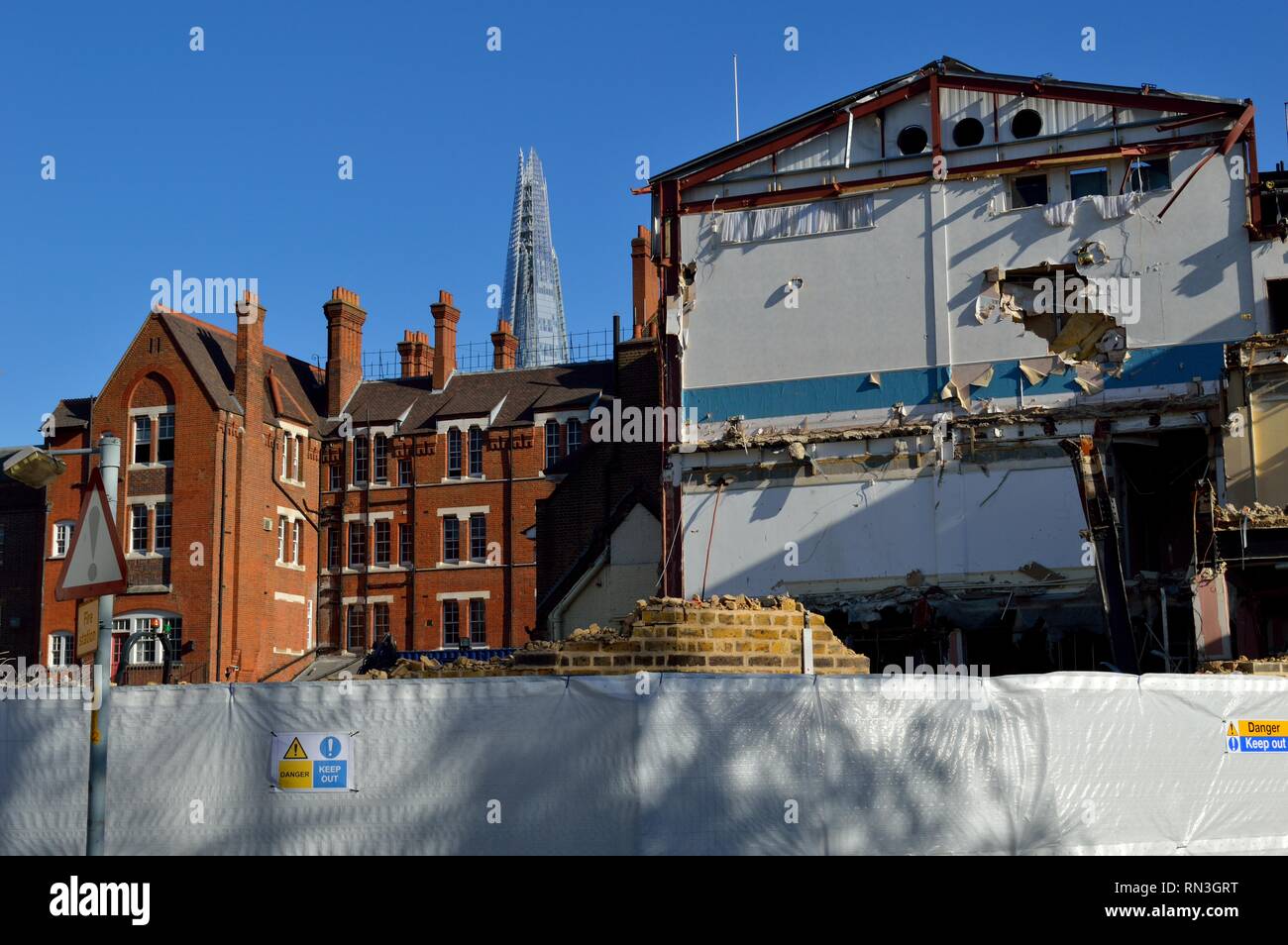 Borough high street london bridge hi-res stock photography and images ...