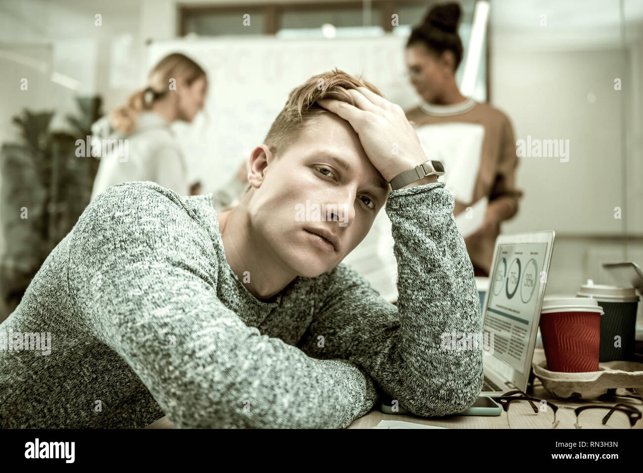 Unmotivated hi-res stock photography and images - Alamy