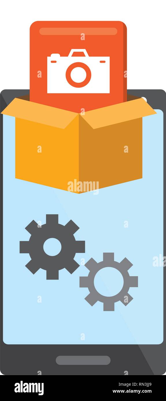 mobile app development Stock Vector Image & Art - Alamy