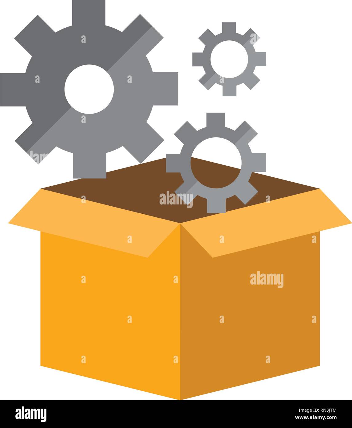 Package development process background Stock Vector Images - Alamy