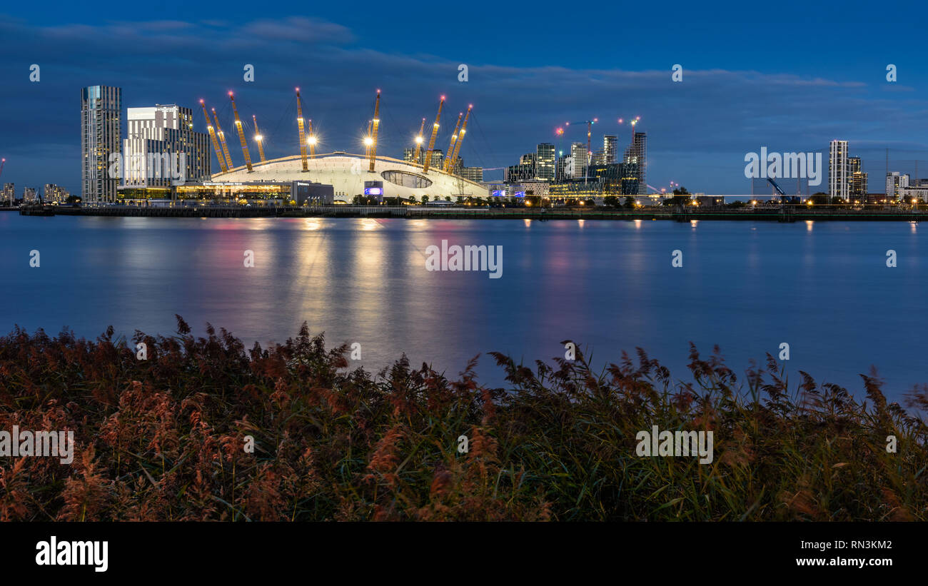 London, England, UK - September 14, 2018: The O2 Arena Millennium Dome ...